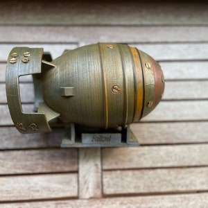 Fallout Mini Nuke Rusty Mini Atomic Bomb Fatboy Real Size Replica - Etsy