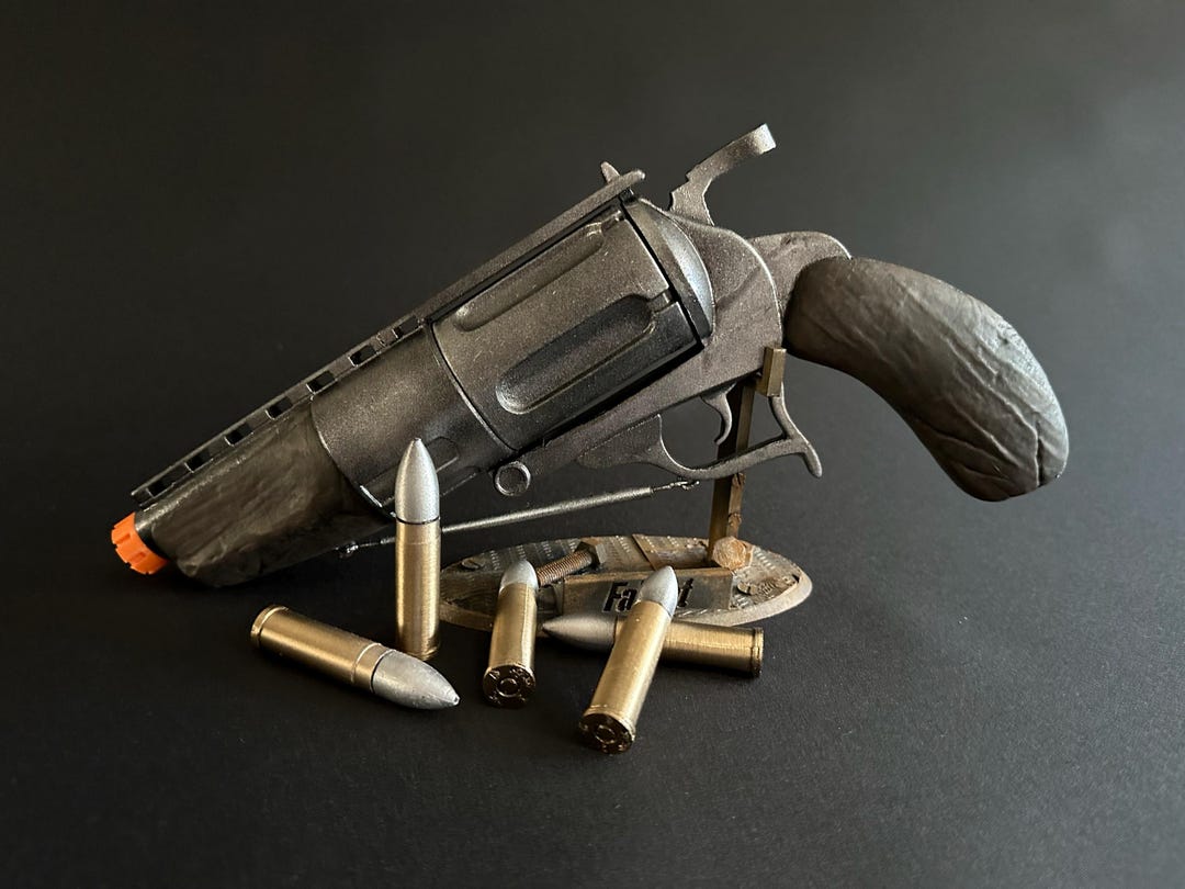 Fallout Nuka Show Goul Cooper Howard Revolver Replica Real Size - Etsy