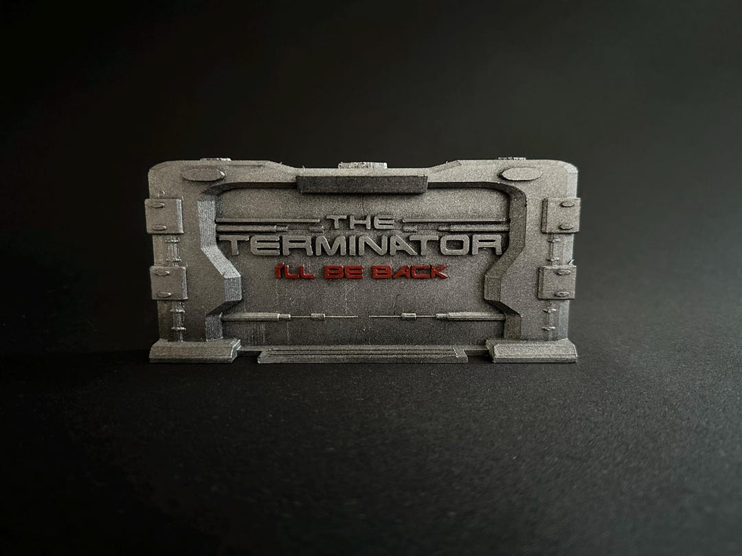 The Terminator Display Logo - Etsy UK