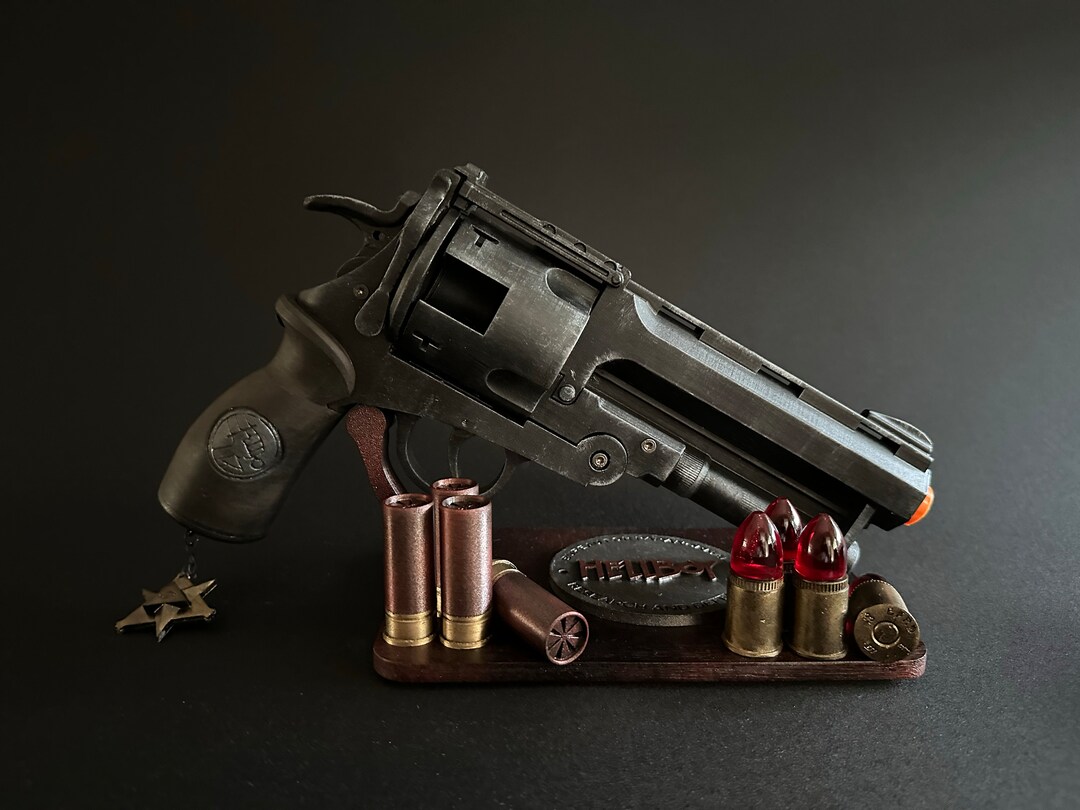 Hellboy Good Samaritan Revolver Worn Design Replica Real Size - Etsy
