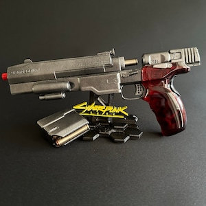 Cyberpunk 2077 Johnny Silverhand Replica Weapon Malorian Arms 3516 Real ...
