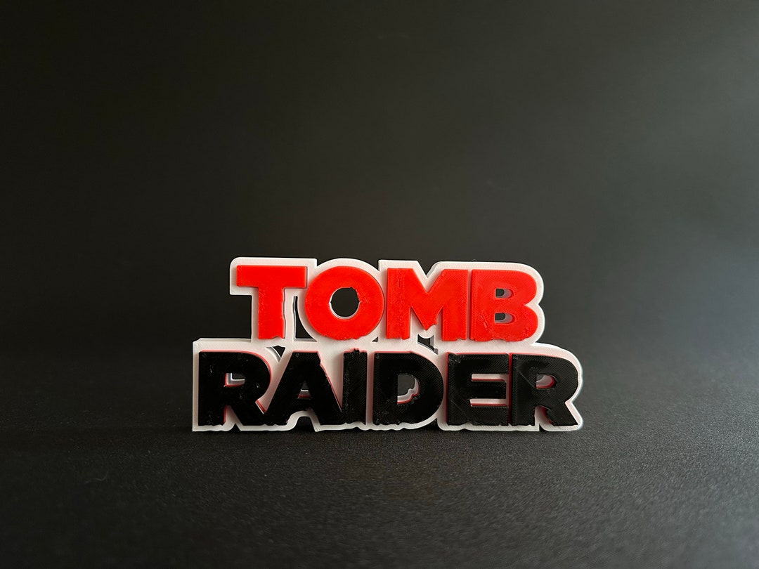 Tomb Raider Display Logo - Etsy