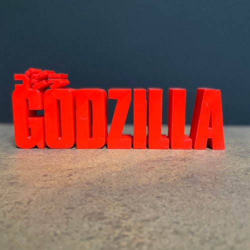 Godzilla Logo - Etsy