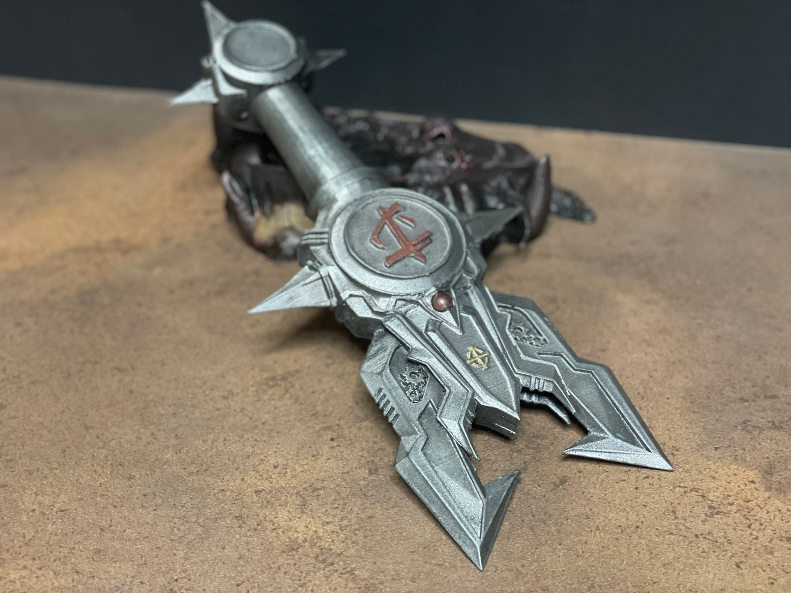 Doom Slayer Costume Doom Slayer Crucible Sword Replica (Doom) | Fire ...