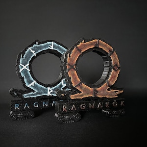 God of War Ragnarok | Gow Ragnarok Display Logo - Etsy