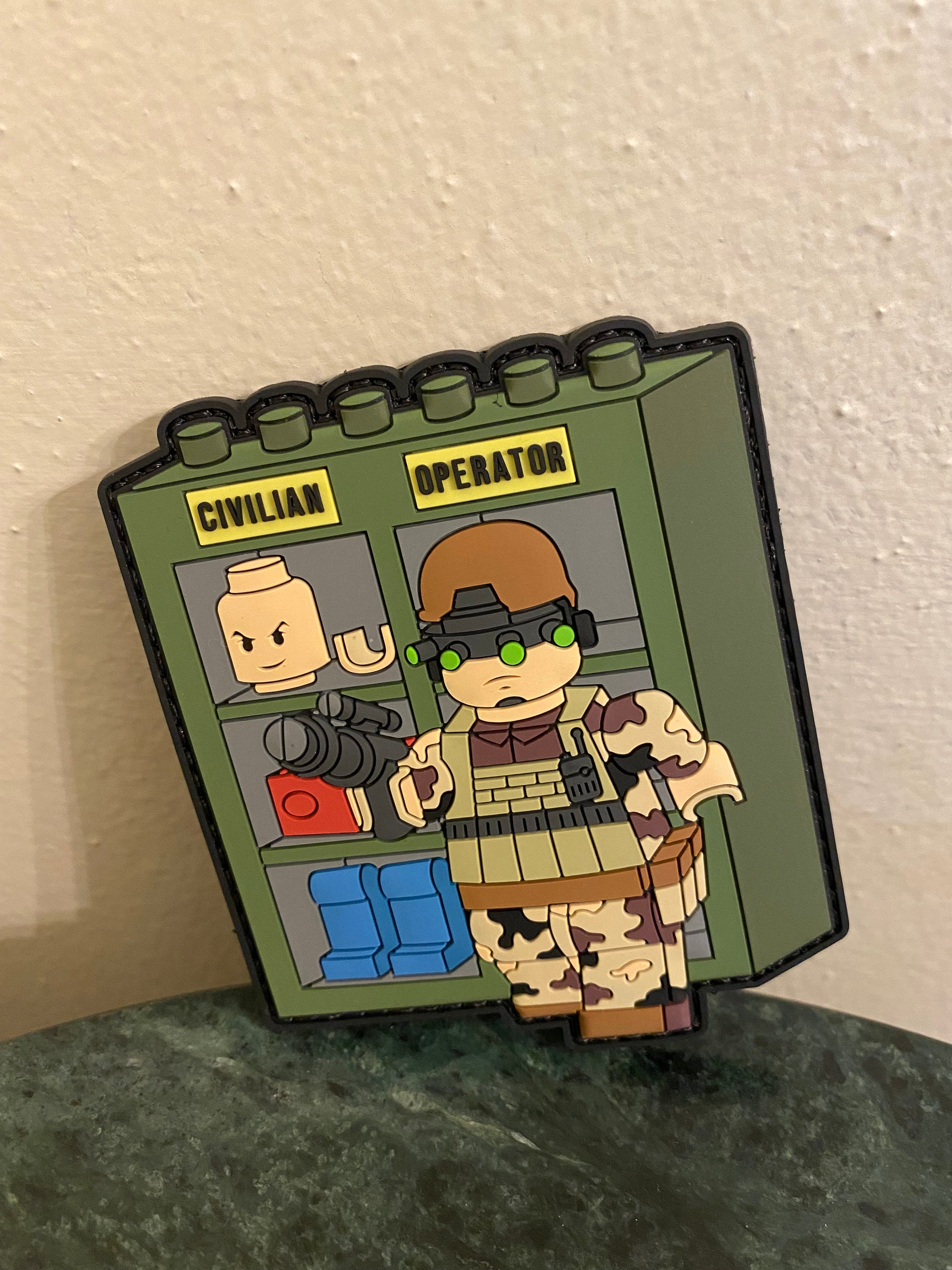 Tactical Soldier PVC Patch | Etsy