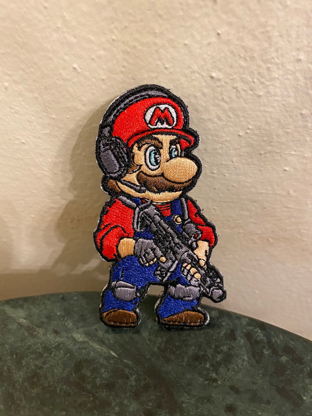Operator Mario Dude ( Embroidered Patch ) Velcro - Etsy