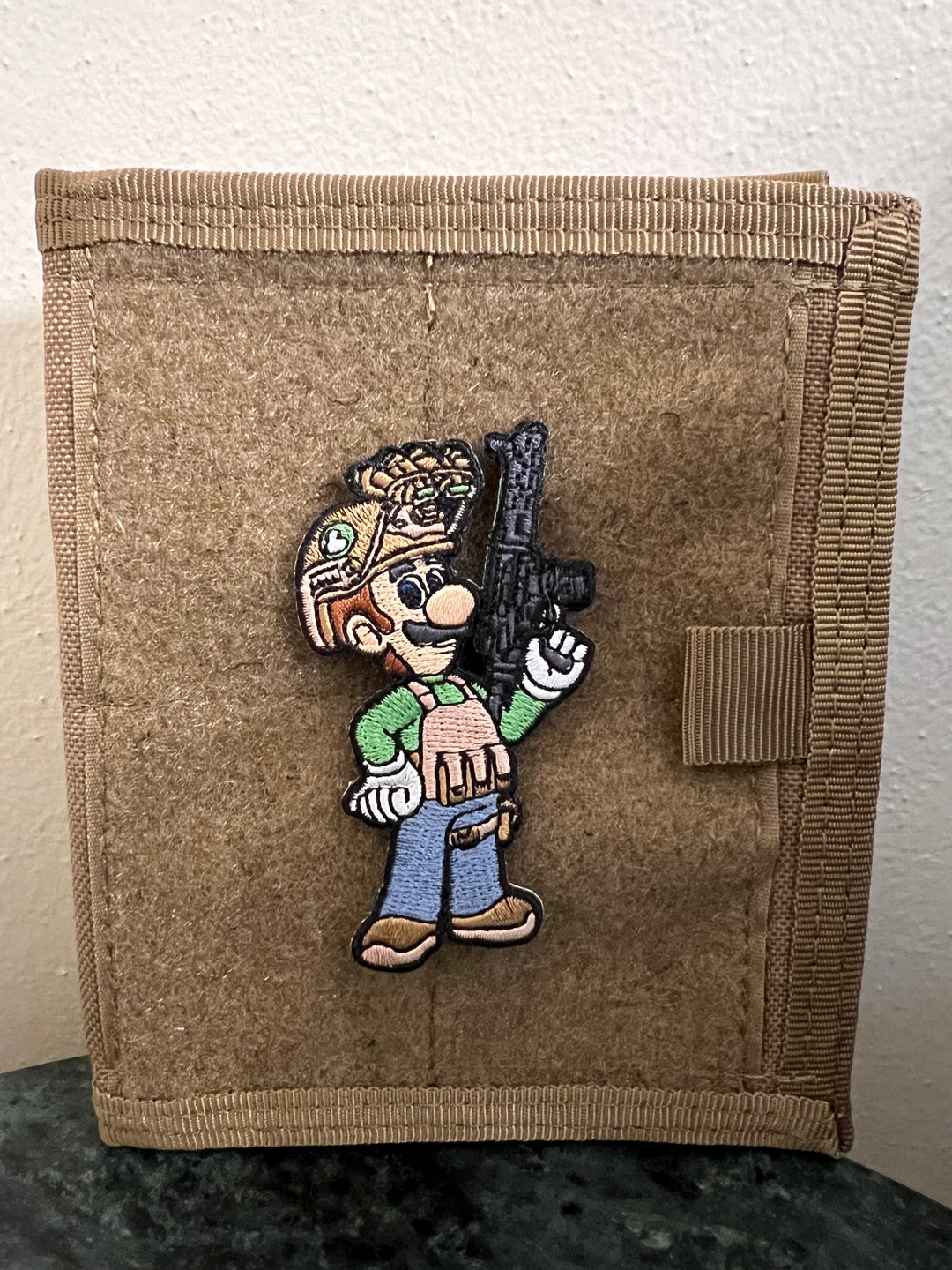 Operator Luigi Dude Embroidered Patch - Etsy