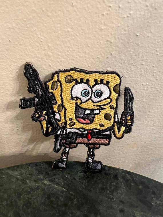 Tactical Sponge Embroidered Patch | Etsy