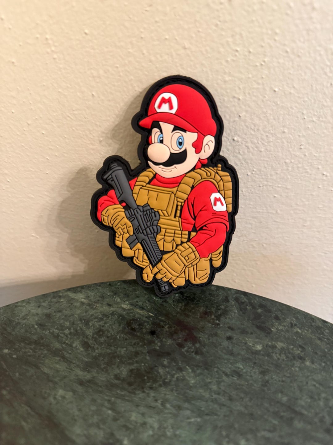 Tactical Mario Dude PVC Patch - Etsy
