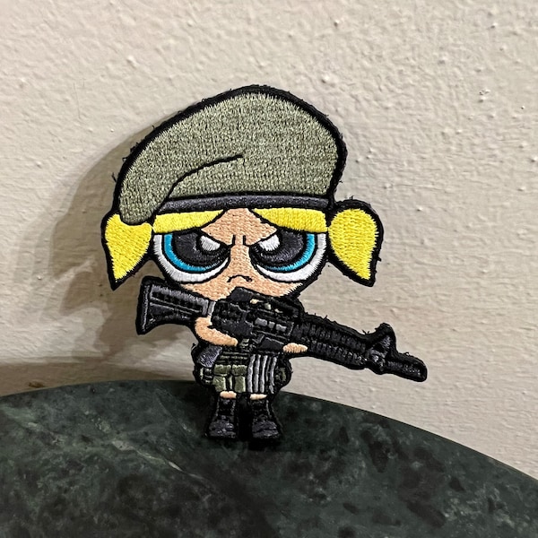 Tactical Girl Patch - Etsy