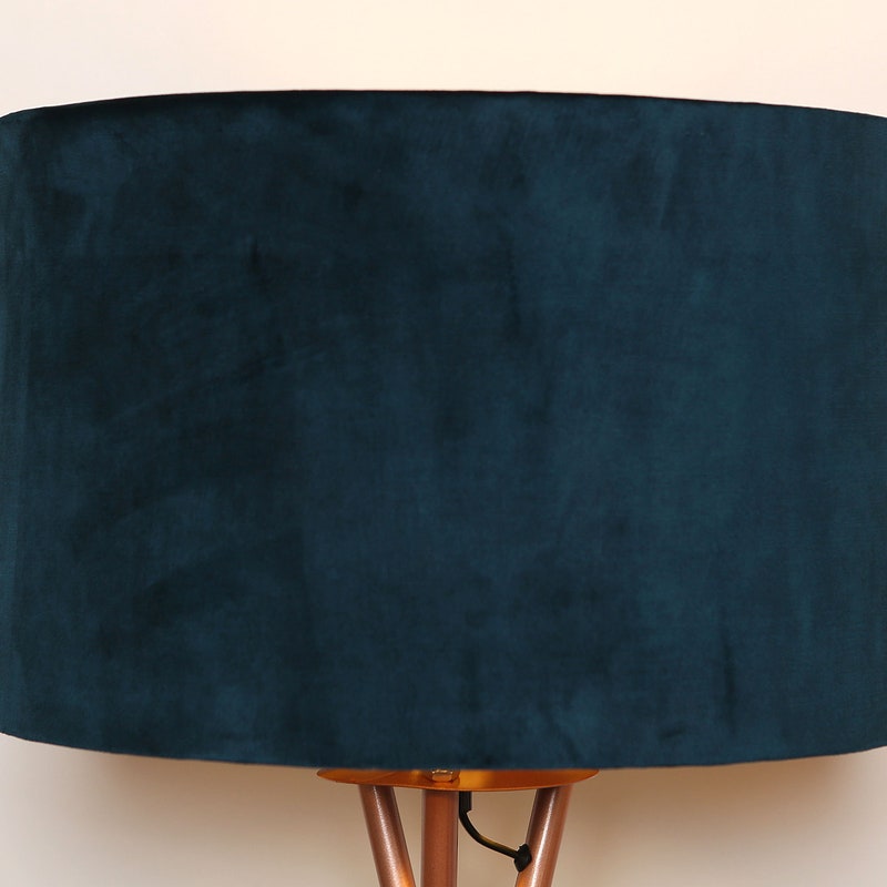 Teal Lampshade - Etsy