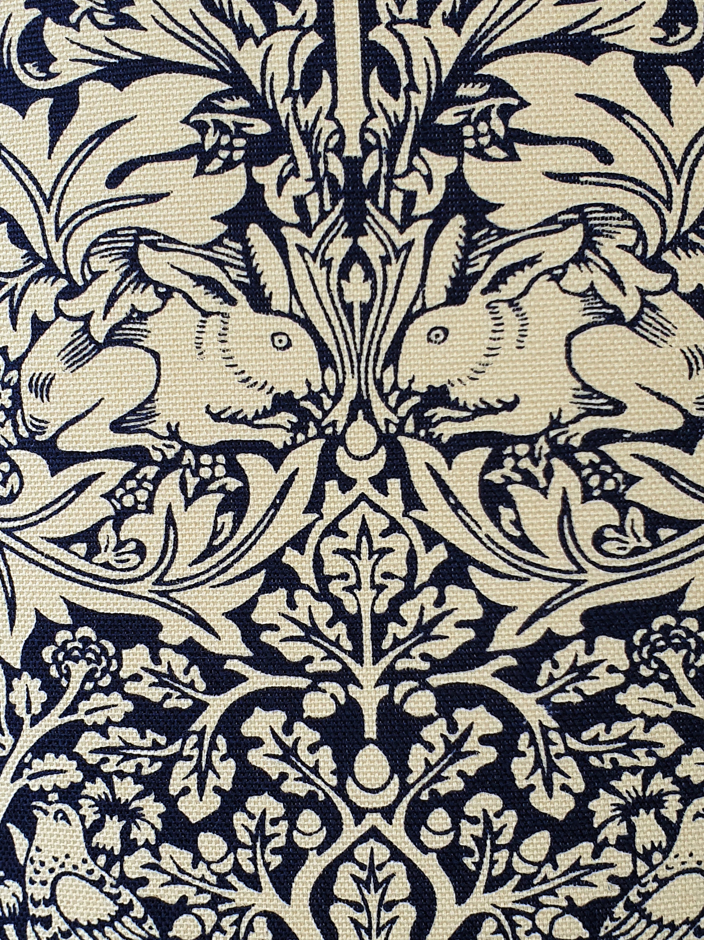 Lampshade Gift Modern William Morris Blue Brother Rabbit Contemporary ...