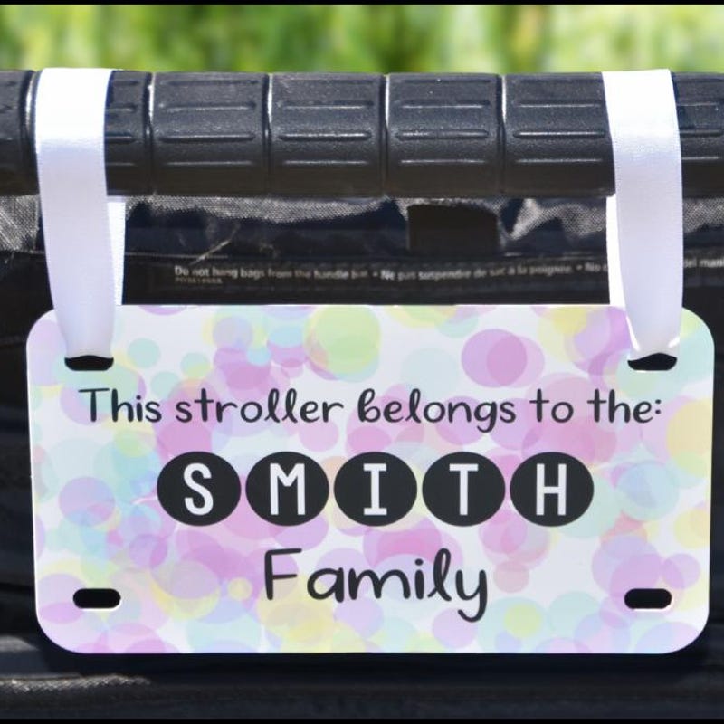Stroller Sign - Etsy