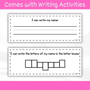 Editable Name Tracing Booklet. Custom Name Tracing Worksheets ...