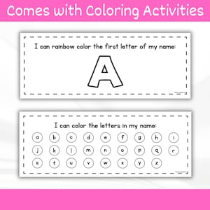 Editable Name Tracing Booklet. Custom Name Tracing Worksheets ...