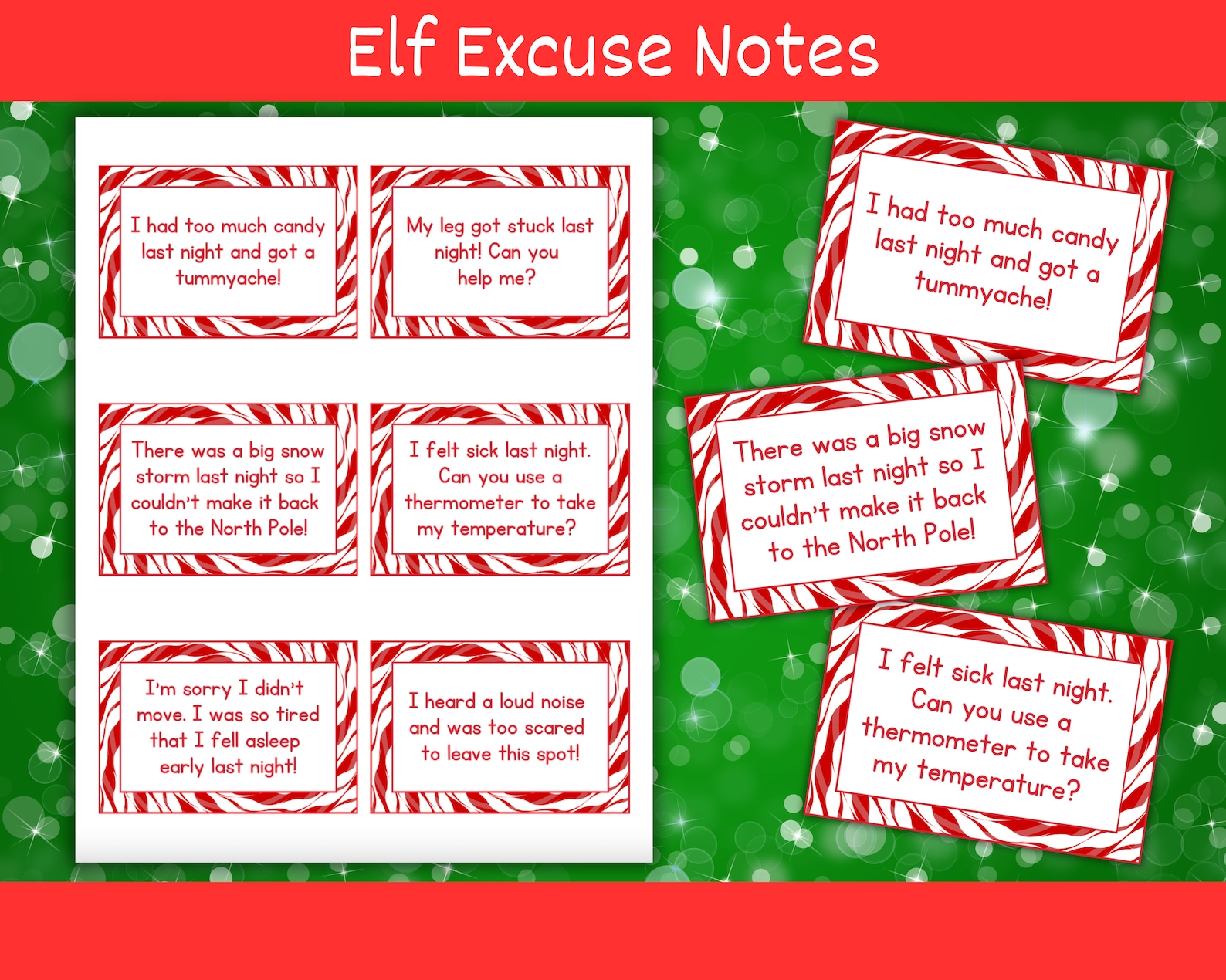 Christmas Elf Kit. Elf Notes. Elf Report Card. Elf Letter. Elf Jokes ...