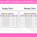 Editable Rainbow Chore Chart. Kids Daily Chore List. Daily ...