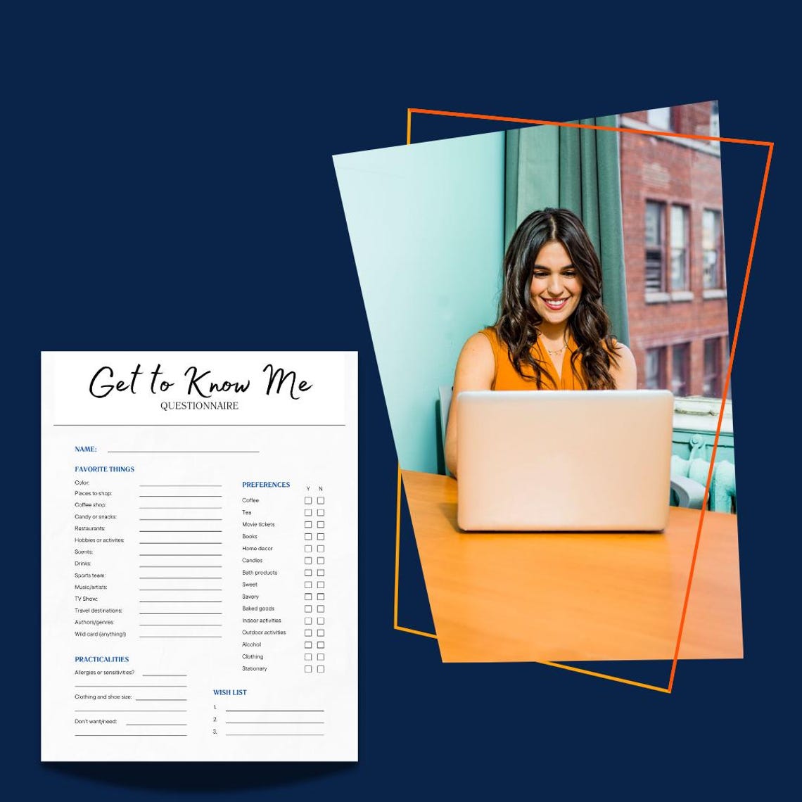 Team Building Get to Know Me Questionnaire Printable | Team Building ...