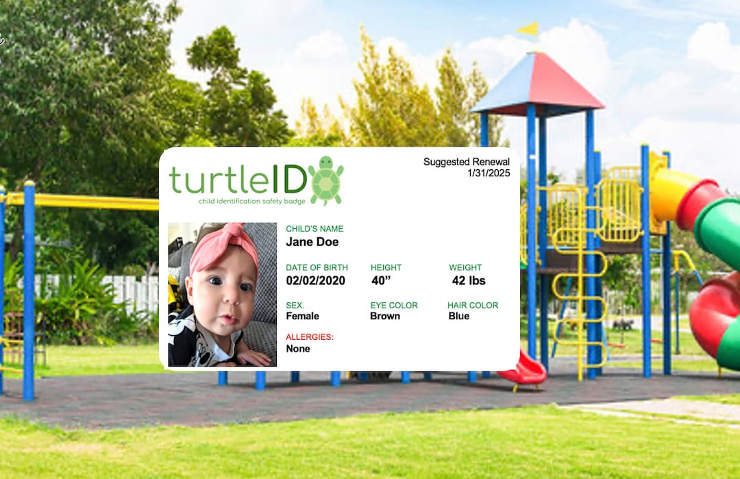 Children ID, Safety Badge, ID Card, Keeping Kids Safe, Family ID ...