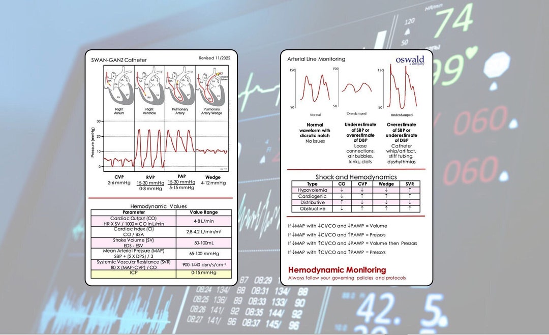 Hemodynamic Monitoring Badge Buddy - Etsy