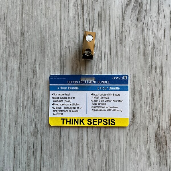 Nurse Badge Sepsis - Etsy