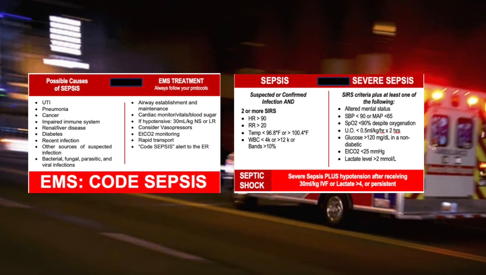 SEPSIS Badge Buddy for Nurses, In-hospital, Emergency Care, Paramedic ...