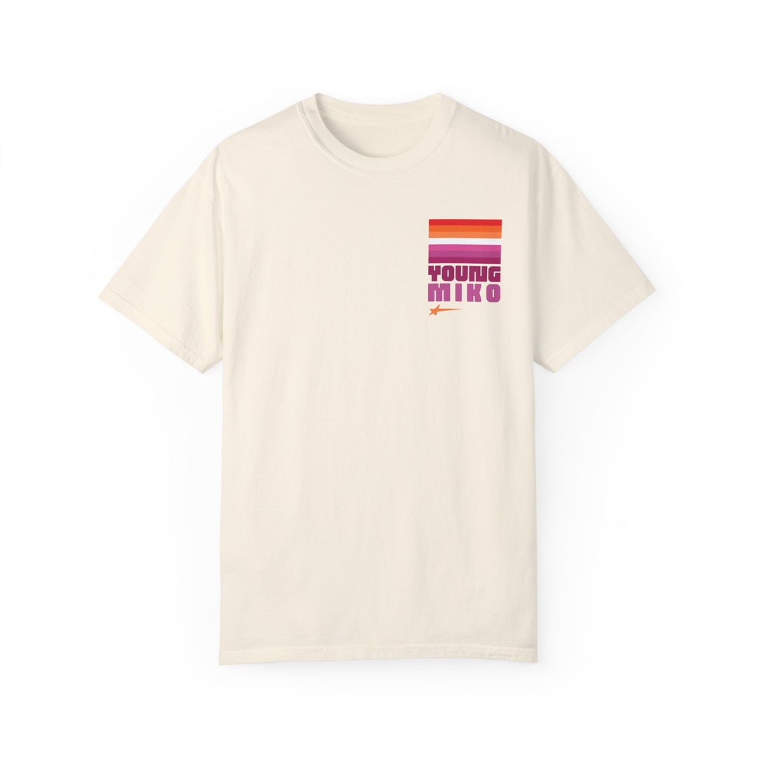Young Miko Merch Baby Miko XOXO Tour PREMIUM Shirt Lesbian Flag LGBTQ ...