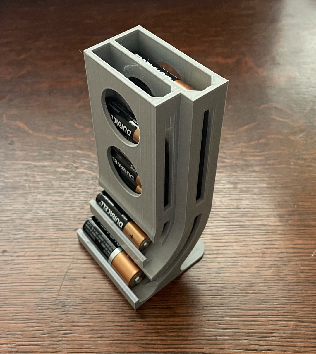 AA and AAA Battery Storage, Dispenser, Desktop Organizer - Etsy