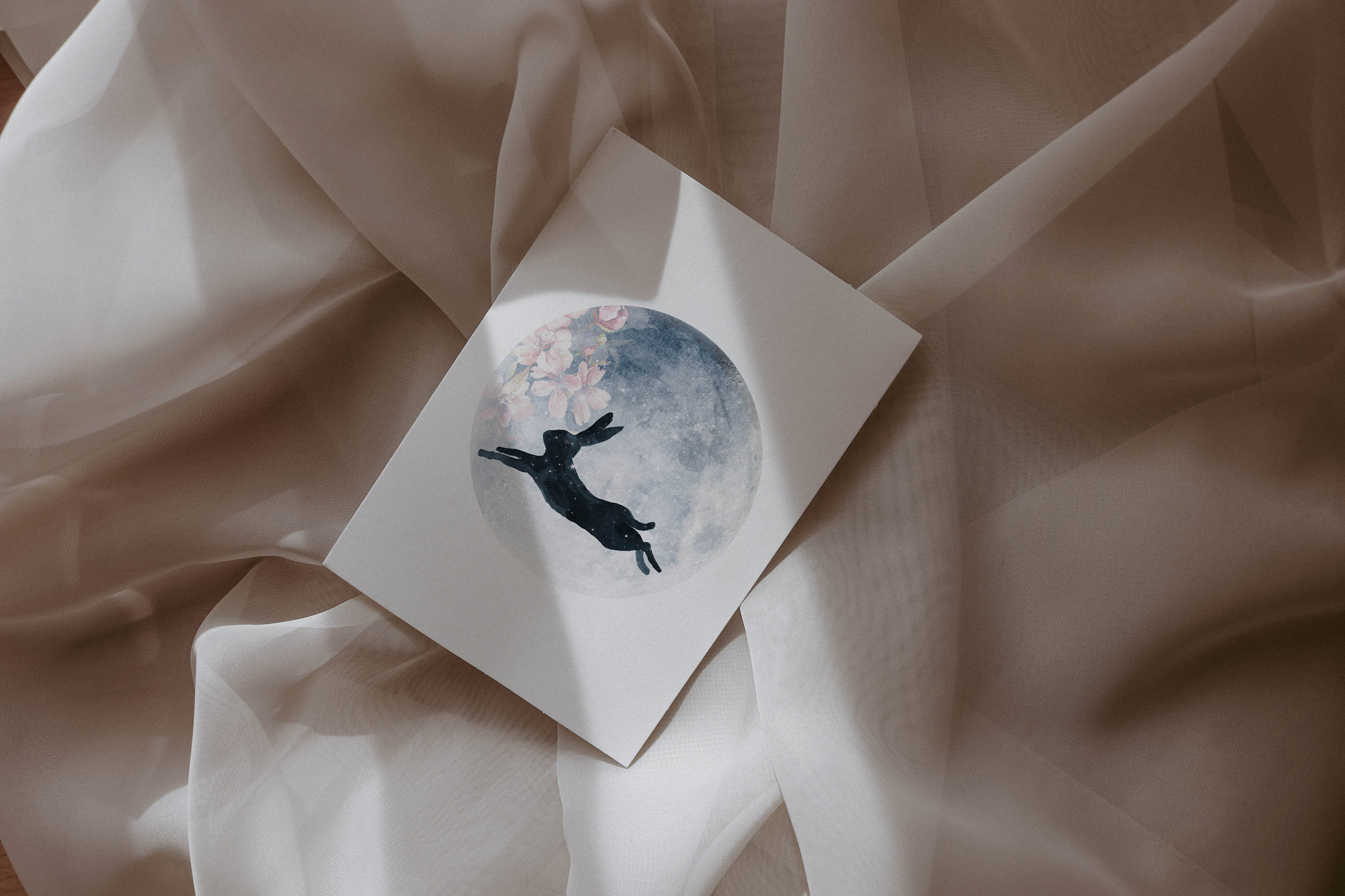 Ostara Magical Moon Witch Fertility Pagan Art Print | Etsy