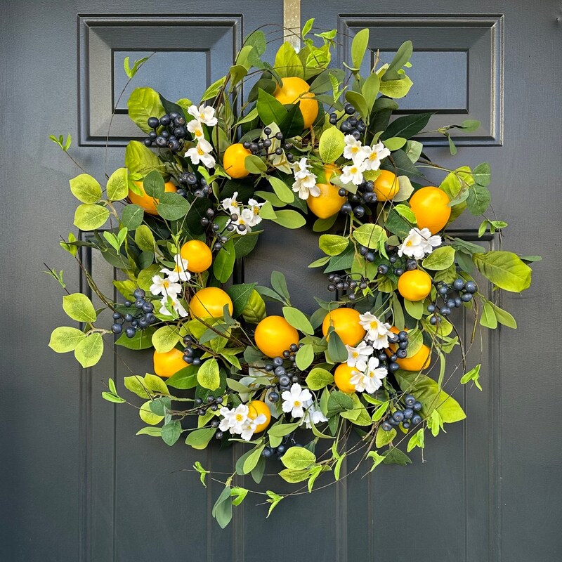 Citrus Wreath - Etsy