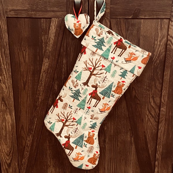 Moose Stocking - Etsy