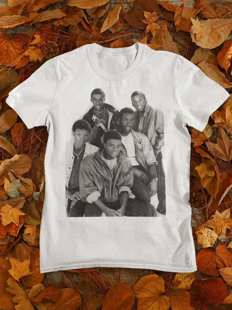 Vintage New Edition T Shirt Bell Biv Devoe Bobby Brown Tee Etsy
