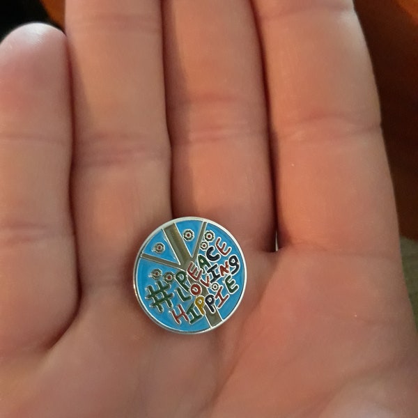 Hippie Pin - Etsy
