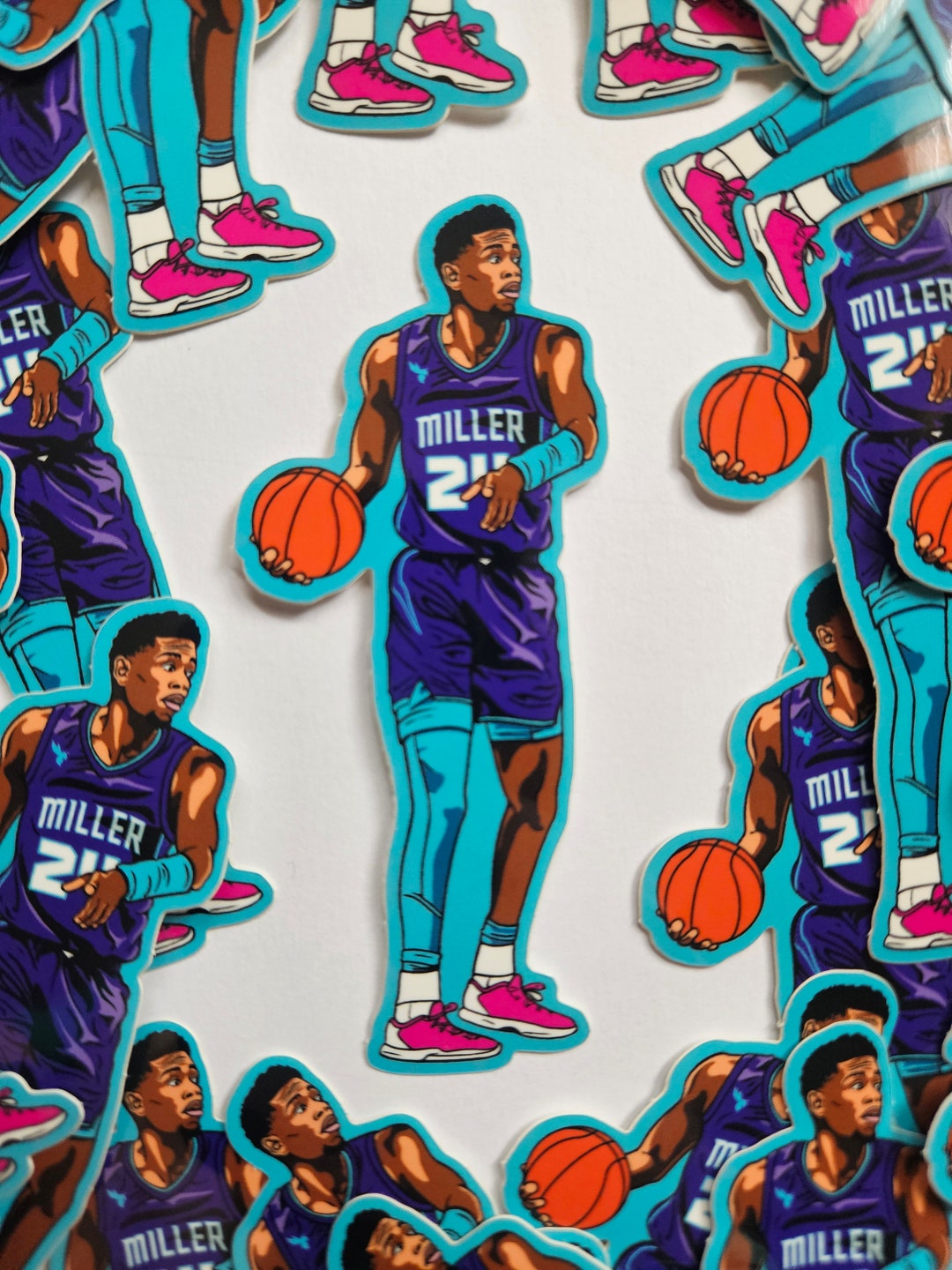 Brandon Miller Vinyl Sticker - Etsy