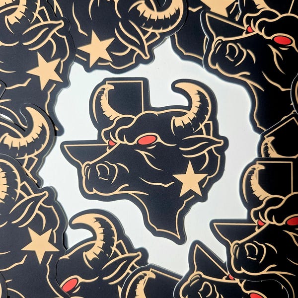 30 Texas Lone Star State Stickers - Etsy