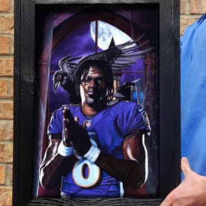 Lamar Jackson 11x17 Art Print - Etsy