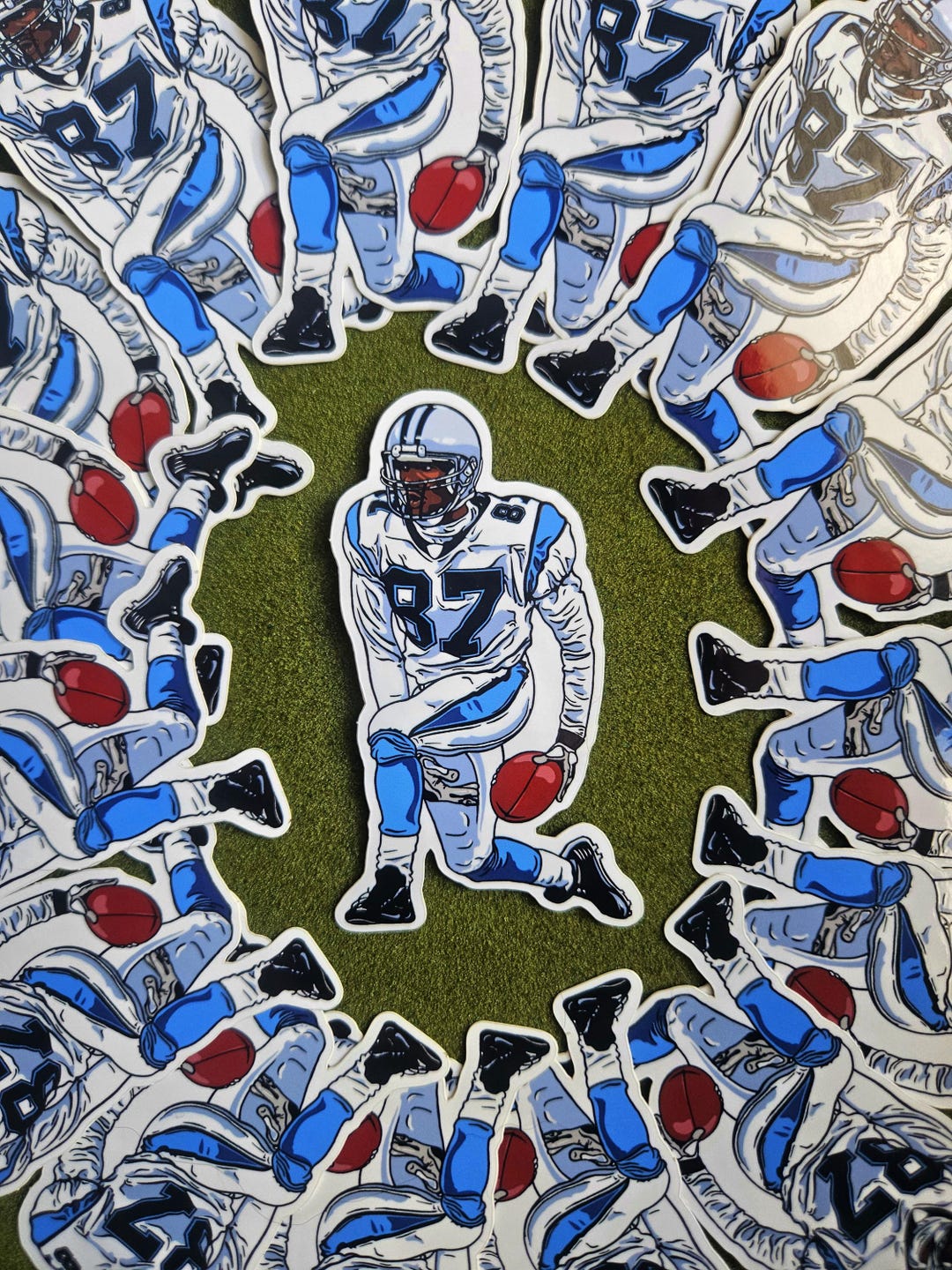 Muhsin Muhammad Vinyl Sticker - Etsy