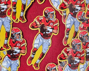 Patrick Mahomes Sticker Stating,kc and 15 - Etsy