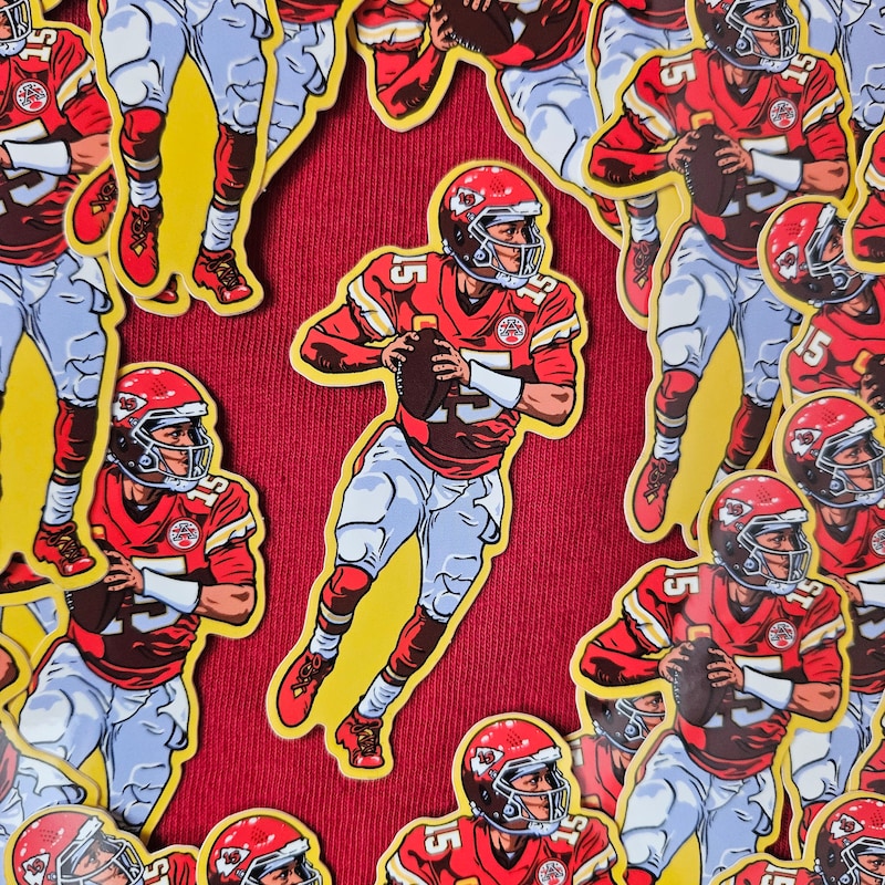 Chiefs Stickers - Etsy