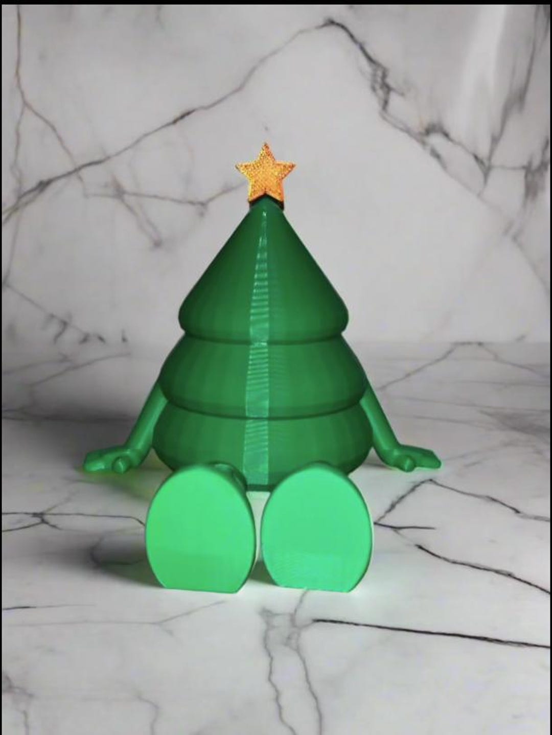 3D Printed Wiggly Christmas Tree - Etsy UK