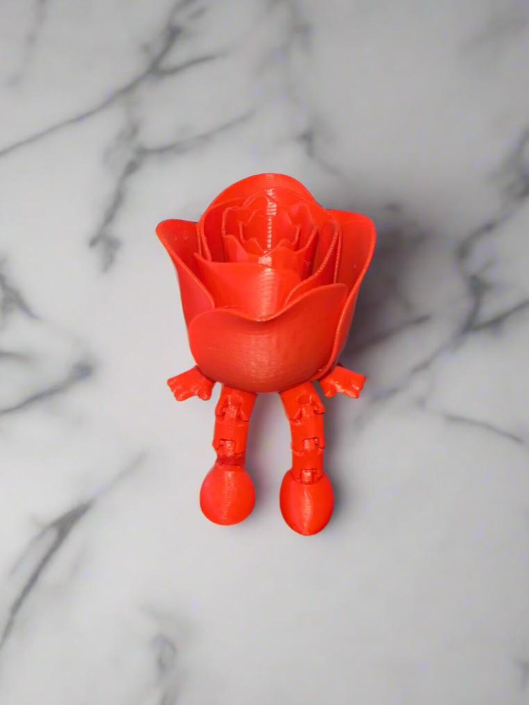 3d Printed Rose With Wiggly Legs - Etsy