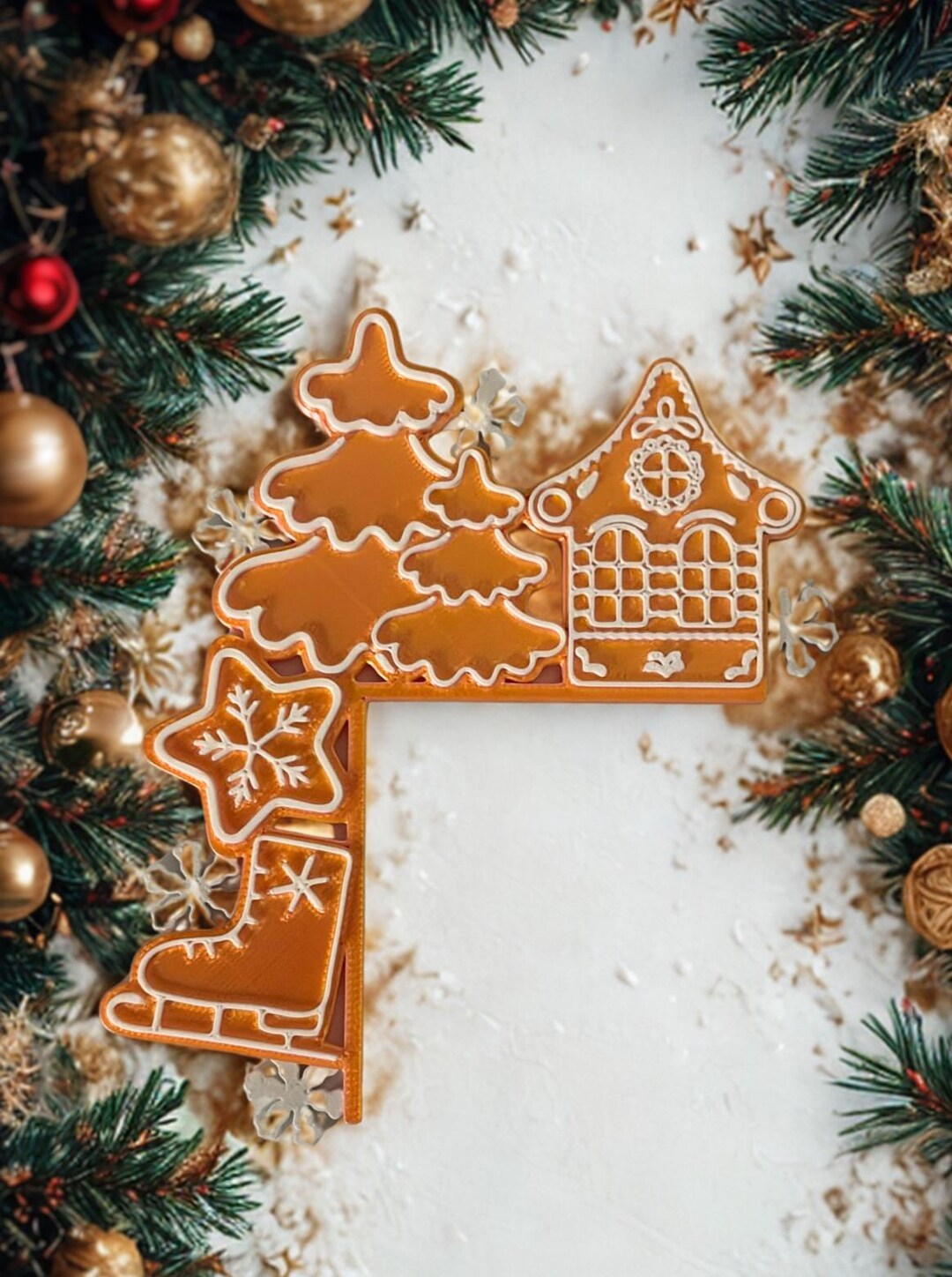 Gingerbread Light Switch Decoration - Etsy