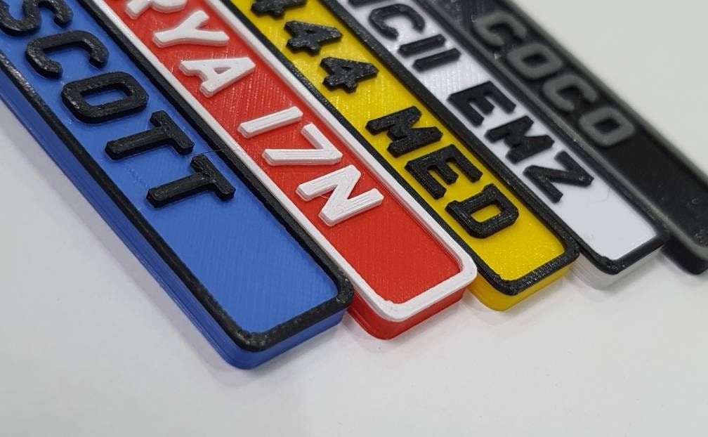 Pick Your Own Reg & Colour Numberplate! Personalised Number Plate ...