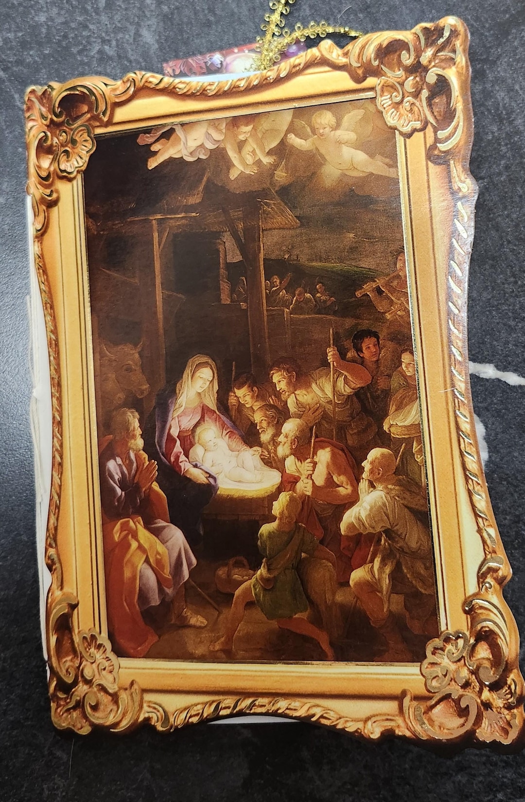 Christian Jesus Birth Christmas Card Journal - Etsy