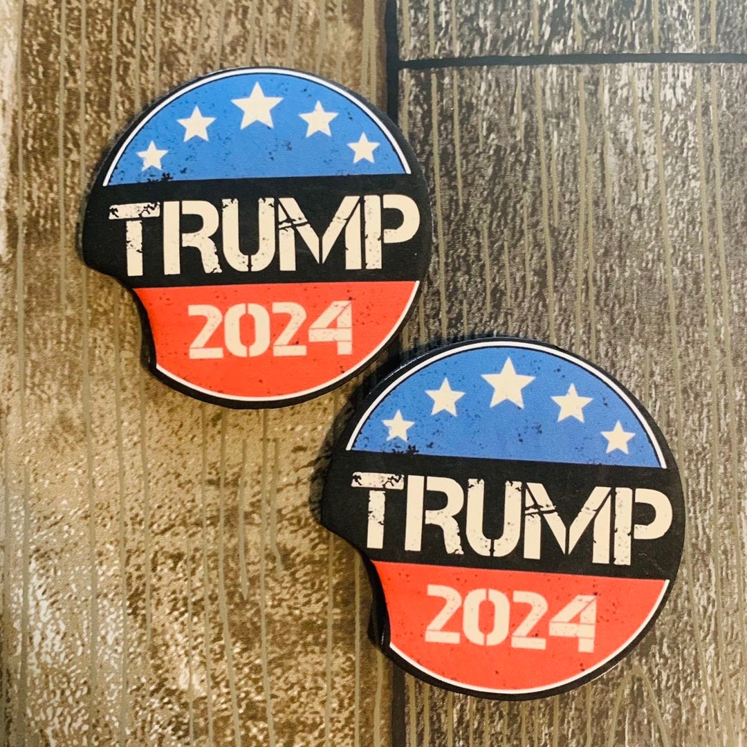 Trump 2024 Car Coasters Trump 2024 Gifts Donald Trump 45 President - Etsy