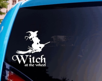 Witch Driving Car - Etsy