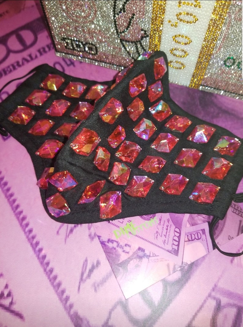 Ruby Rose Couture Face Mask Custom Face Mask - Etsy