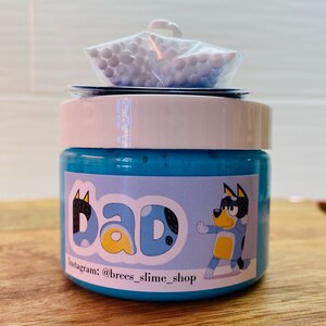 Bluey Slime Pack 4 Count - Etsy