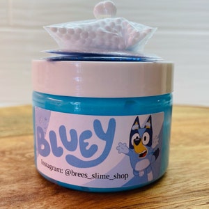 Bluey Slime Pack 4 Count - Etsy